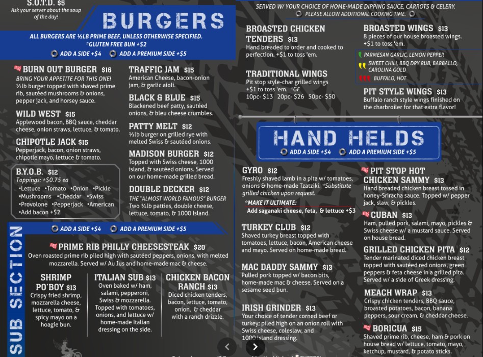 Meach's Pit Stop Restaurant | Casual Dining & Comfort Food in ...